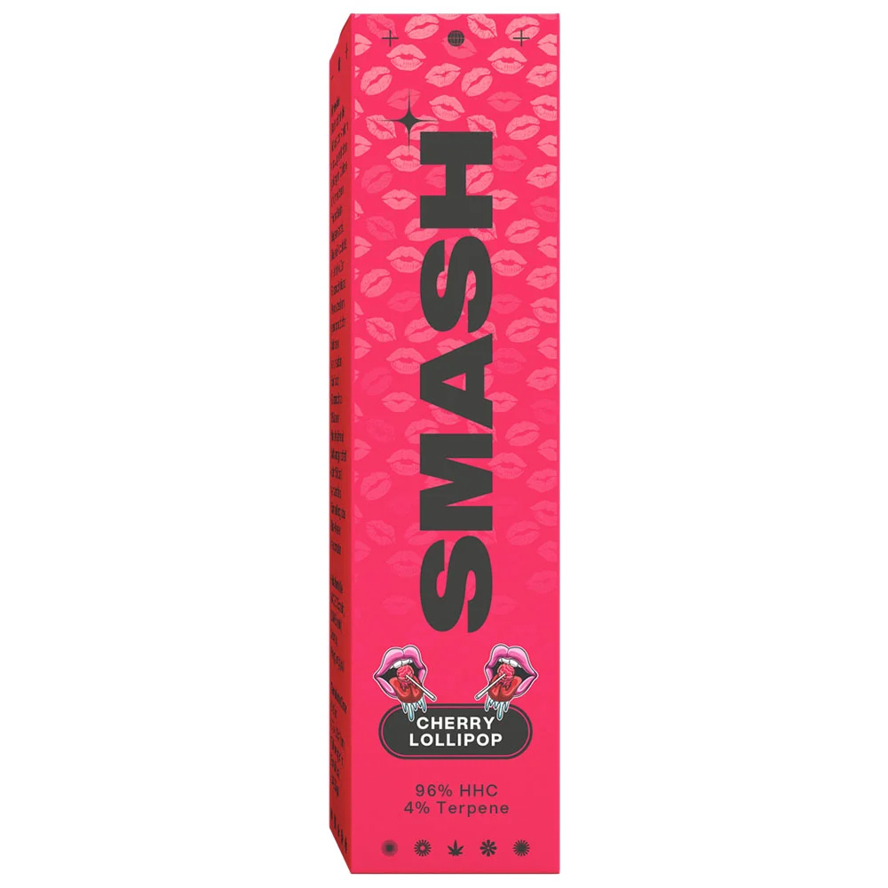 Smash Cherry Lollipop HHC Vape 1ml